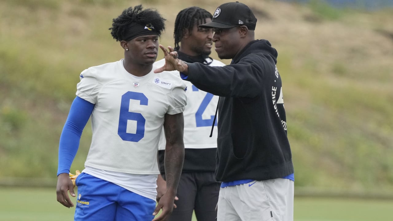 Rams DC Raheem Morris fast at work looking to replace star Jalen Ramsey