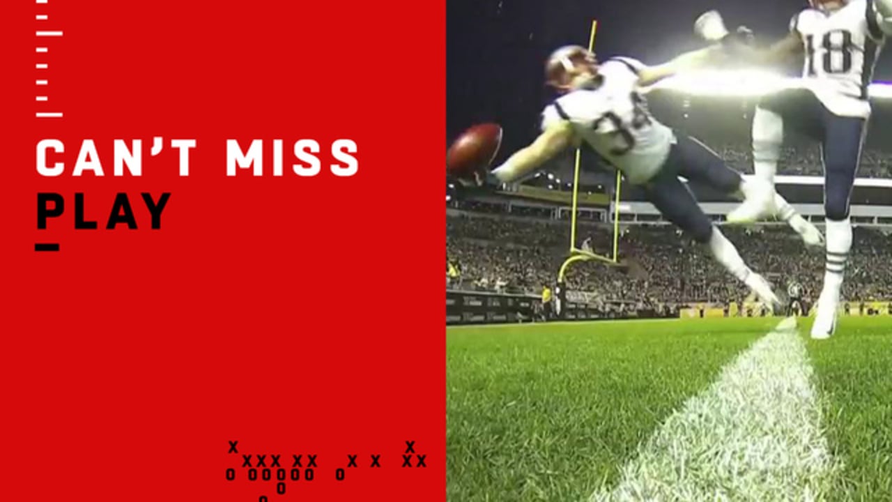 Can't-Miss Play: Pats prevent touchback in UNREAL fashion