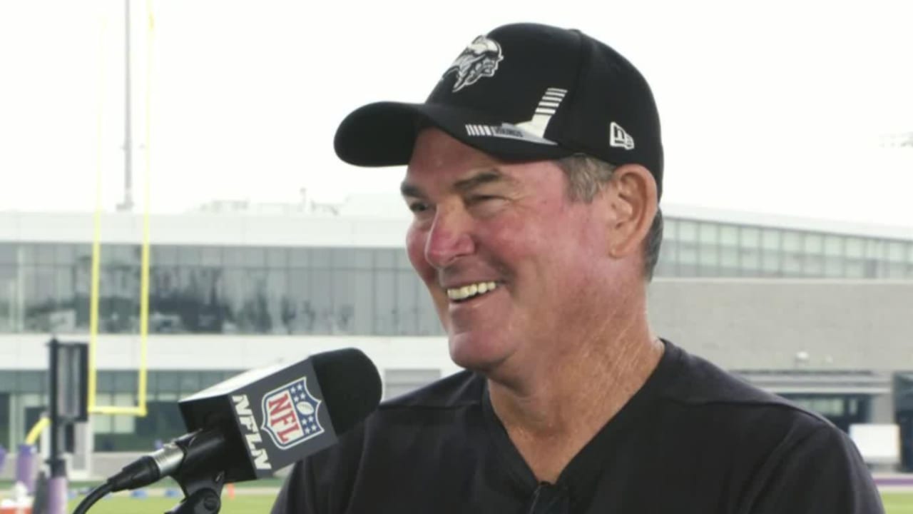Minnesota Vikings head coach Mike Zimmer highlights players who've ...