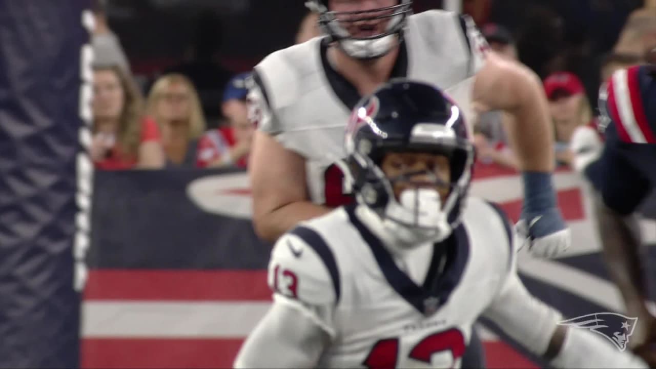 Houston Texans wide receiver Tank Dell shoots out of a cannon on 24 ...