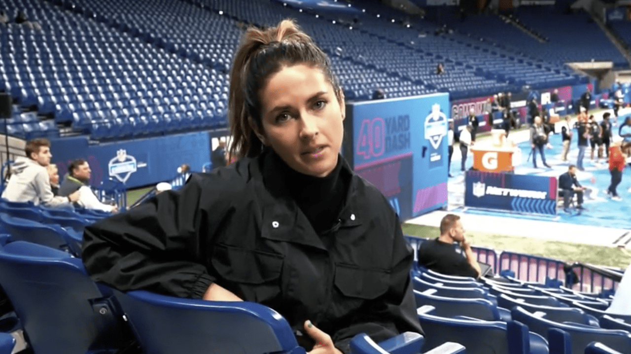 NFL Network's Rachel Bonnetta takes her stopwatch practice very ...