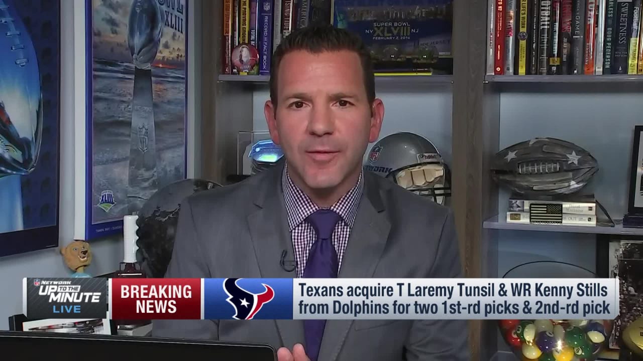 Ian Rapoport breaks down the Texans' 'massive' trade for offensive tackle Laremy Tunsil