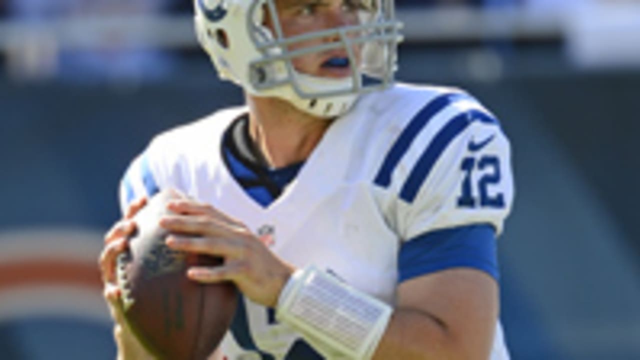 Andrew Luck up and down in Indianapolis Colts debut