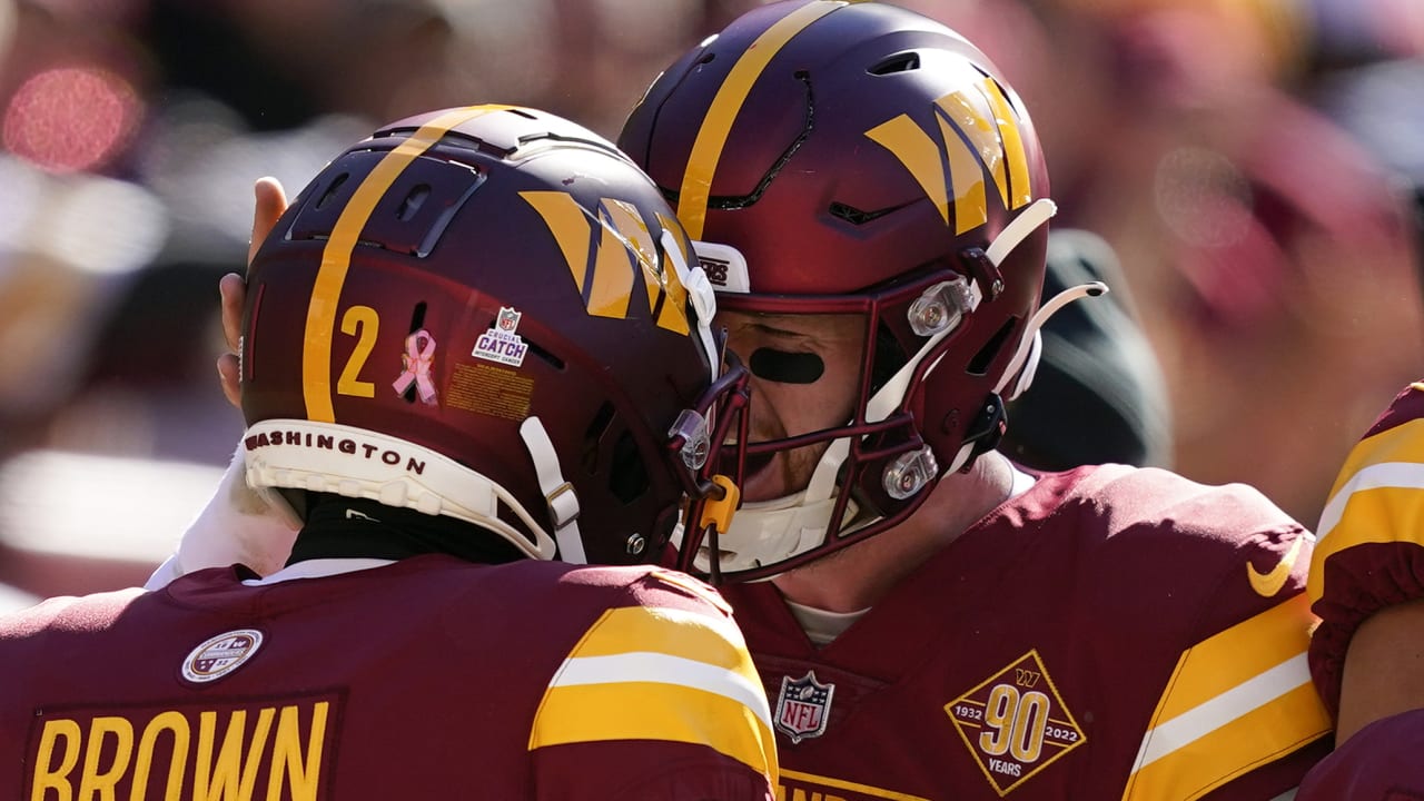 Can't-Miss Play: Washington Commanders WR Dyami Brown's one-handed ...