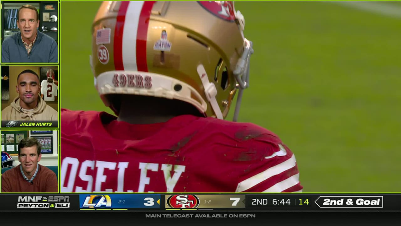 Peyton Manning breaks down San Francisco 49ers wide receiver Deebo ...