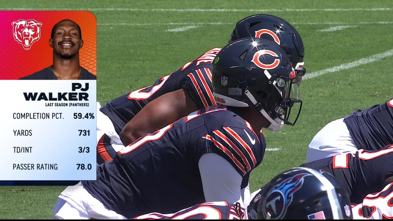 Chicago Bears Tre Avery intercepts overthrown pass