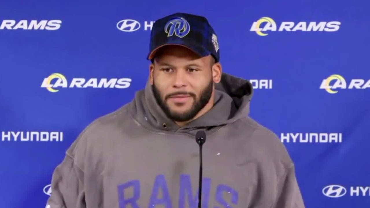 Los Angeles Rams defensive tackle Aaron Donald shares his preparation ...