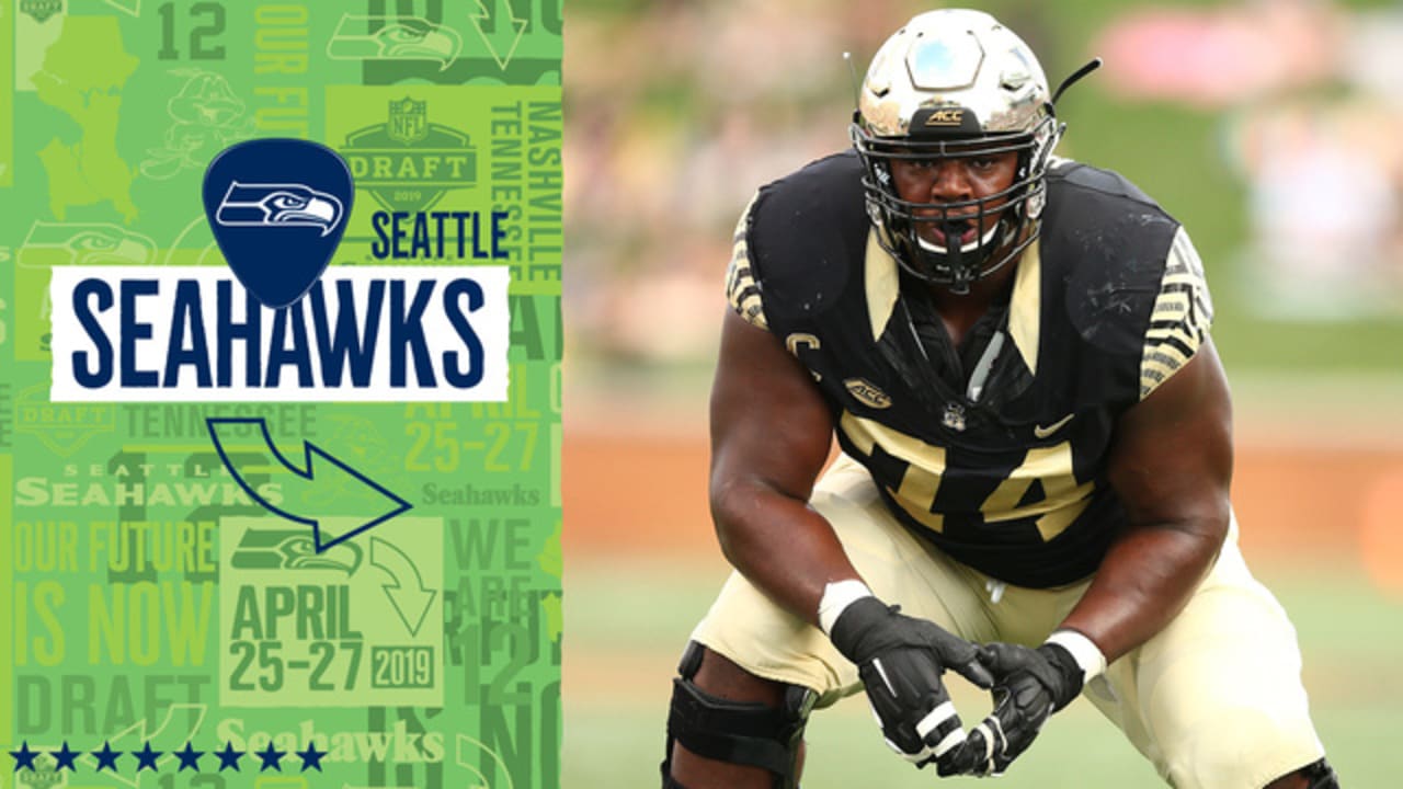 Seattle Seahawks select Wake Forest guard Phil Haynes No. 124 in the ...