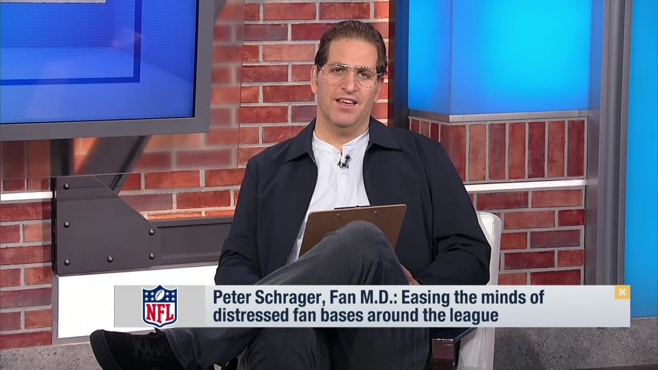 NFL Network's Peter Schrager eases the minds of distressed fans around the league