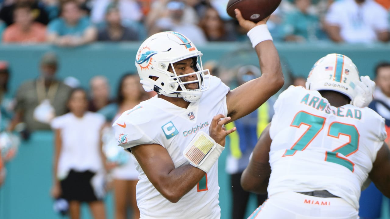 Miami Dolphins quarterback Tua Tagovailoa's best plays from 299-yard ...
