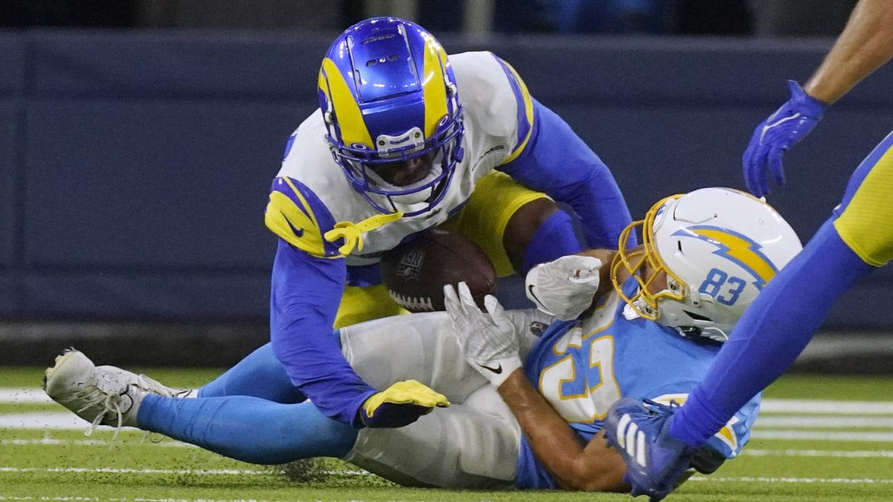 Los Angeles Rams safety Dan Isom uses laser focus to wrestle away game ...