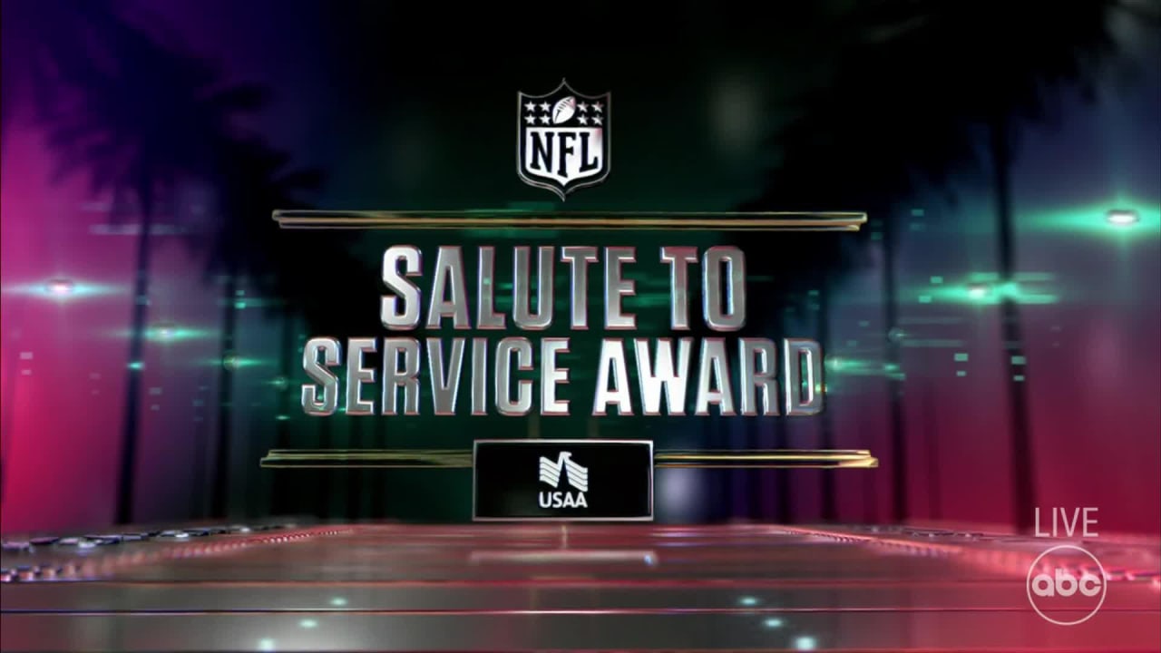 Denver Broncos fullback Andrew Beck wins 2021 USAA Salute to Service ...