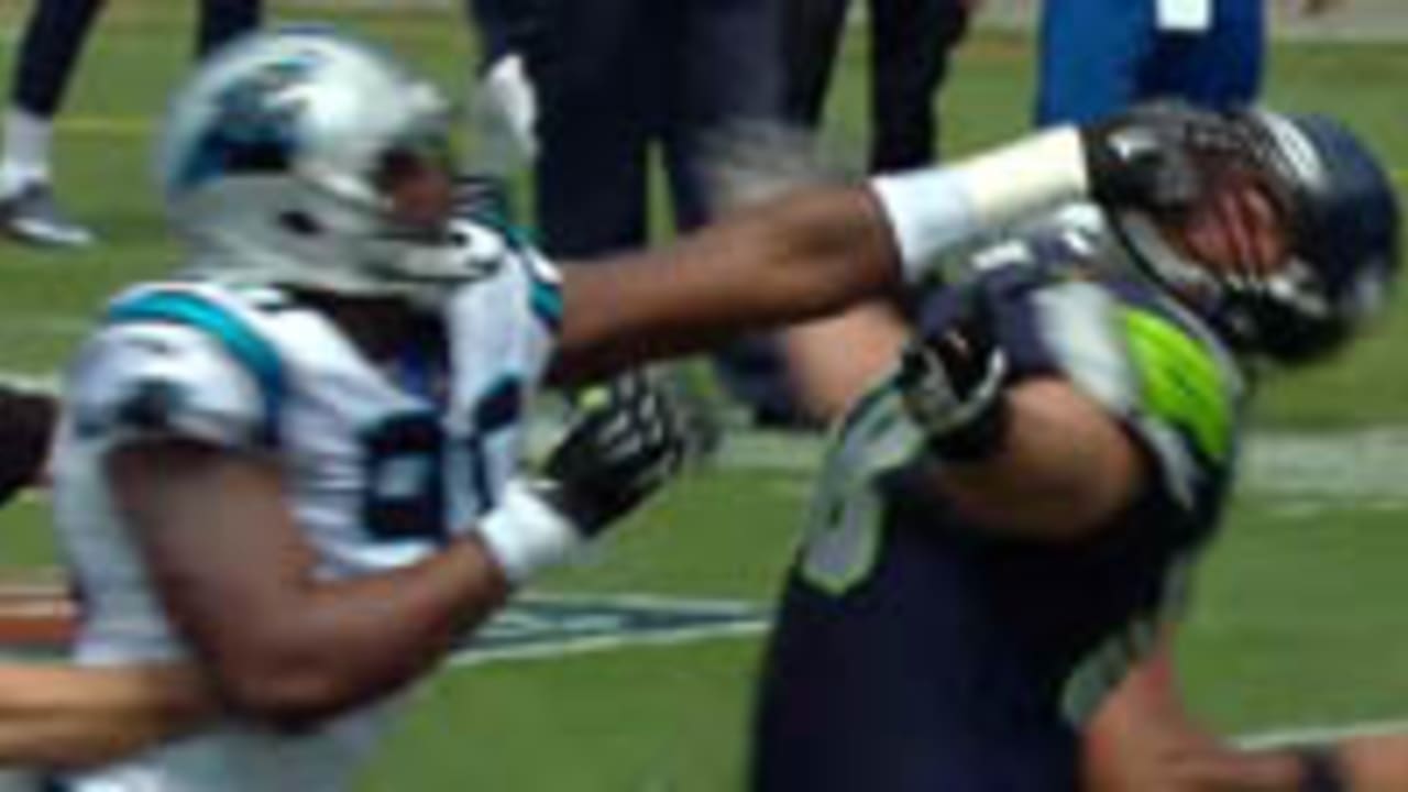 Frank Alexander ejected from Carolina Panthers' game