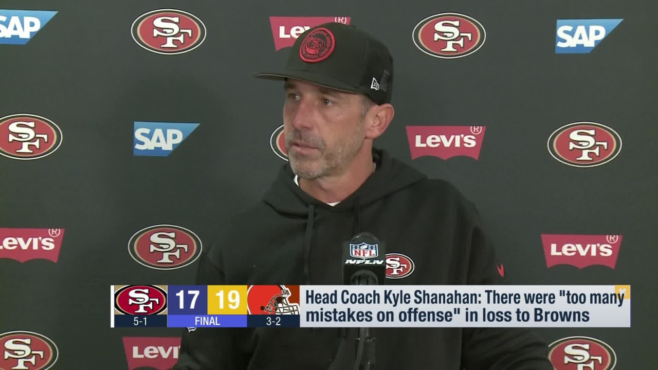 San Francisco 49ers head coach Kyle Shanahan, quarterback Brock Purdy ...