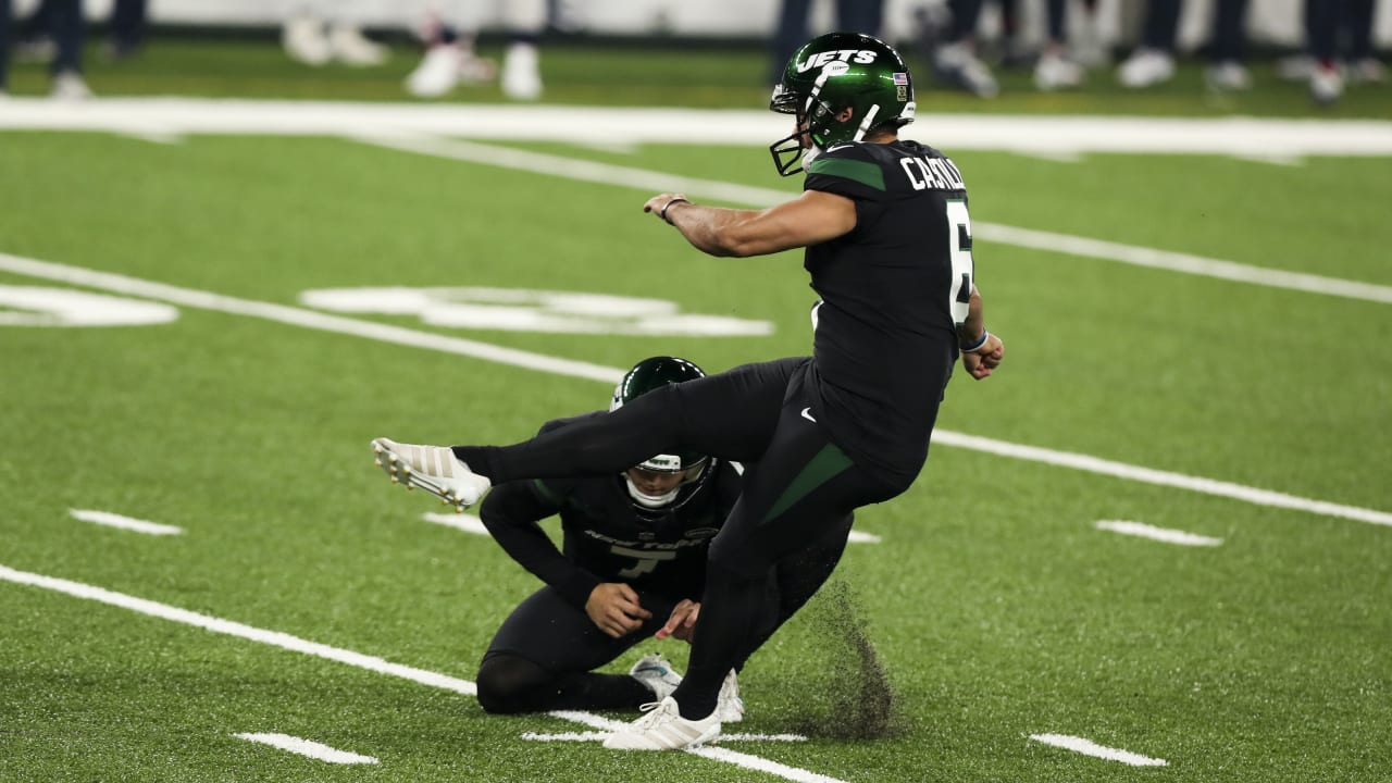 New York Jets kicker Sergio Castillo drills 50-yard field goal with ...