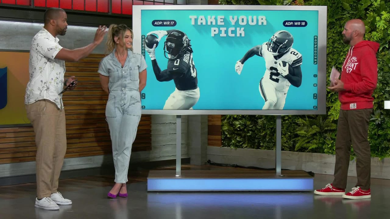 Should you draft Calvin Ridley or Amari Cooper? | 'NFL Fantasy Live'