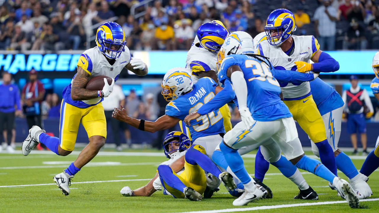 Los Angeles Rams running back A.J. Rose gets the Rams on board with 1 ...
