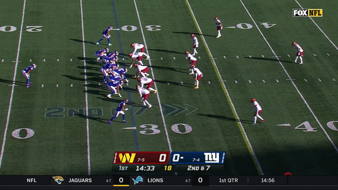 New York Giants quarterback Daniel Jones mashes his accelerator on 9 ...