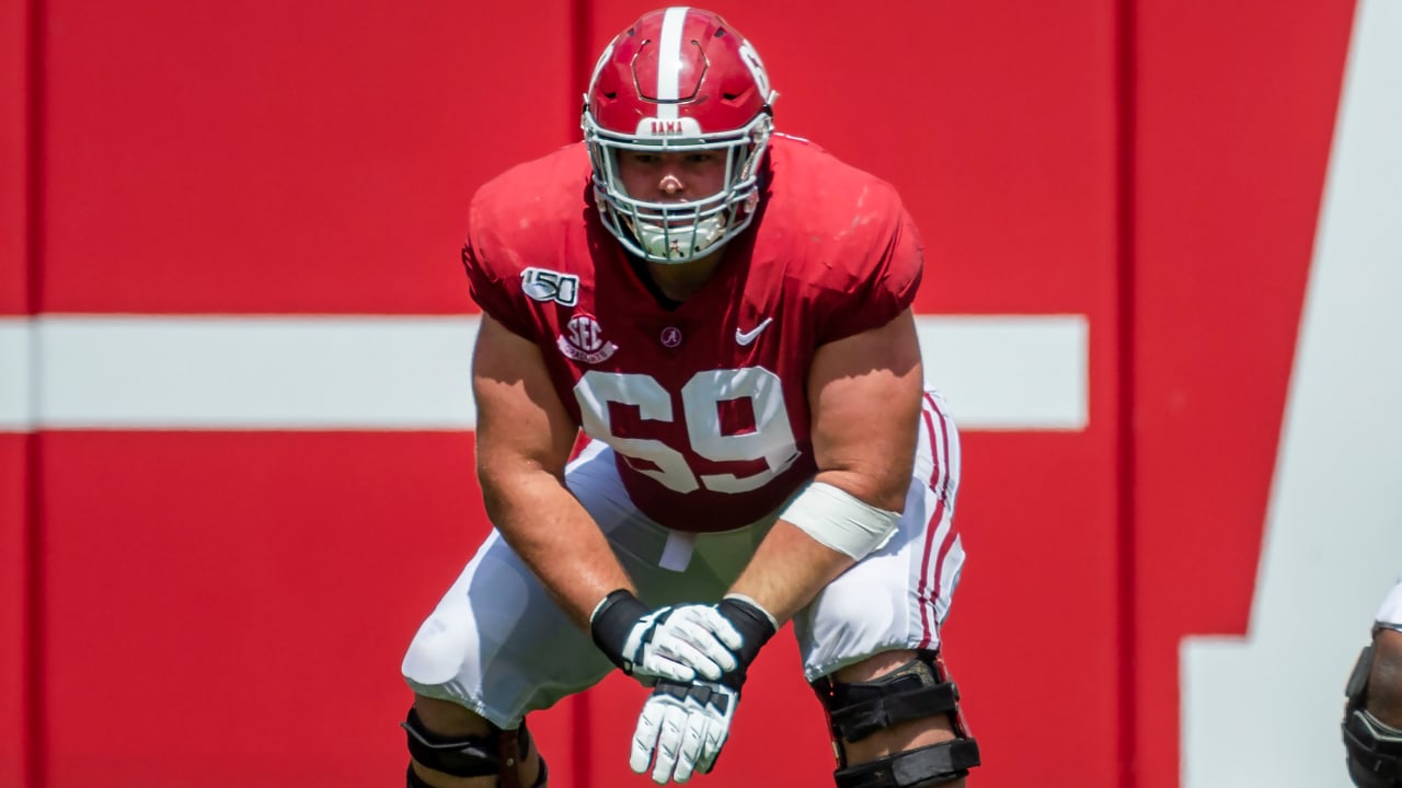 Philadelphia Eagles select Alabama center Landon Dickerson with No. 37 ...