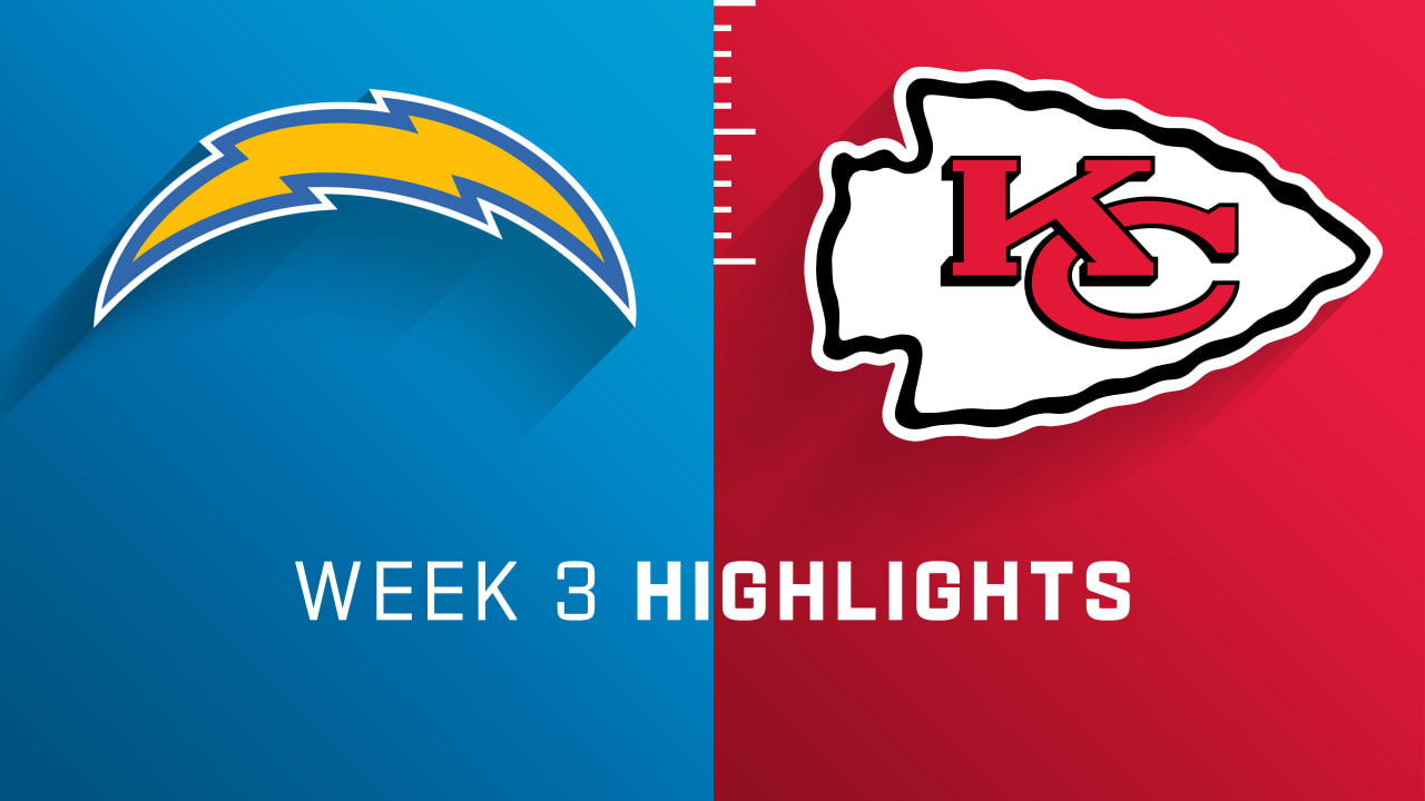Los Angeles Chargers vs. Kansas City Chiefs highlights | Week 3