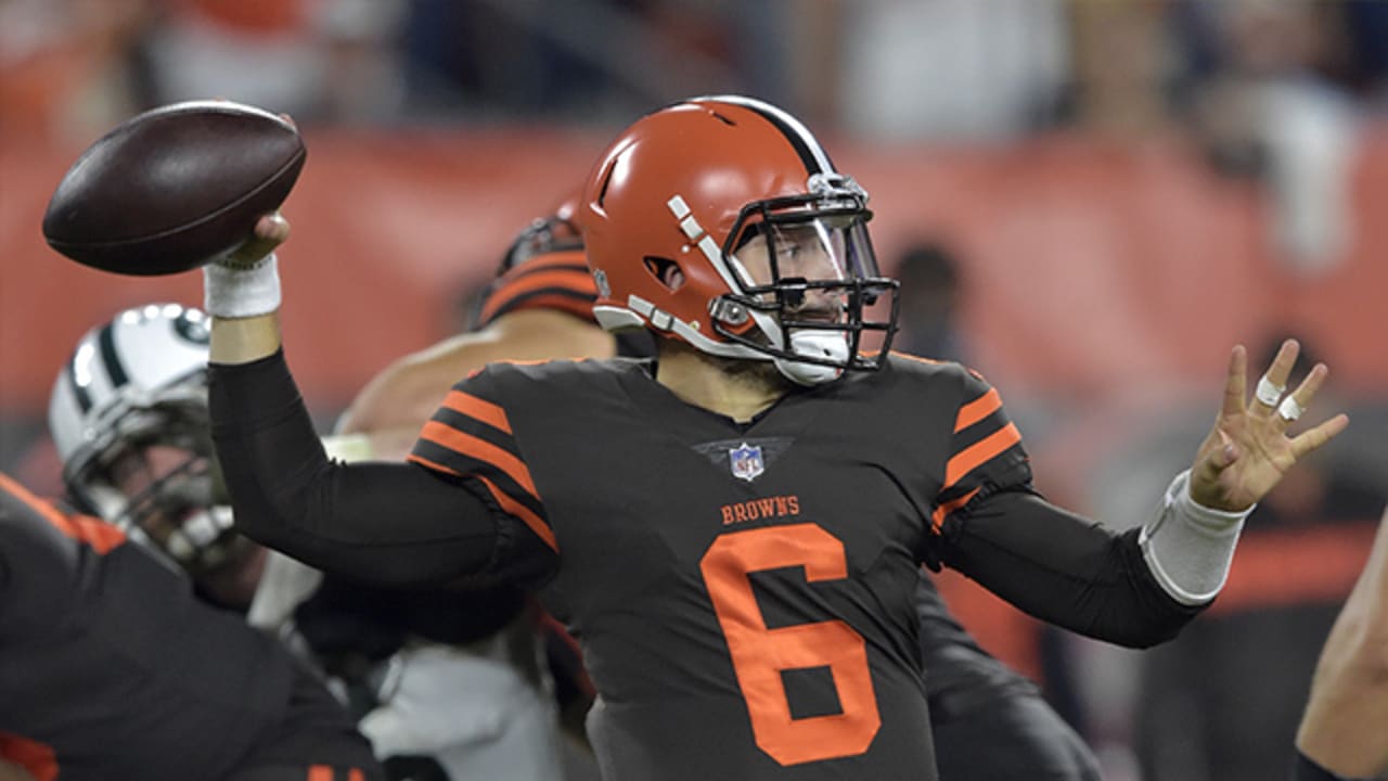 Watch Baker Mayfield's first NFL drive
