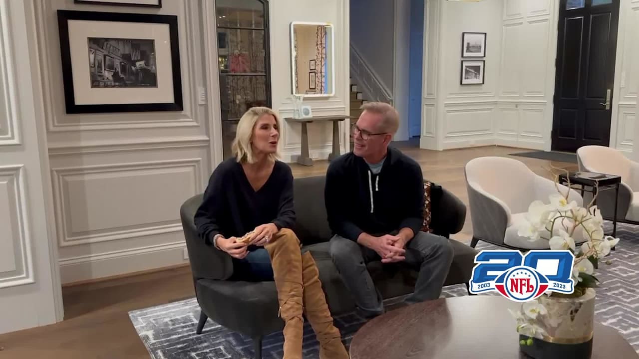 Jim and Michelle Buck wish the NFL Network a happy 20th anniversary