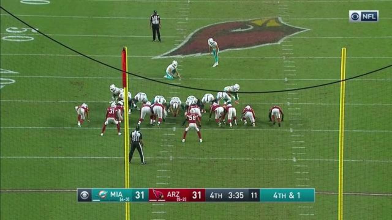 Miami Dolphins kicker Jason Sanders drills 50-yard field goal to give Dolphins late lead
