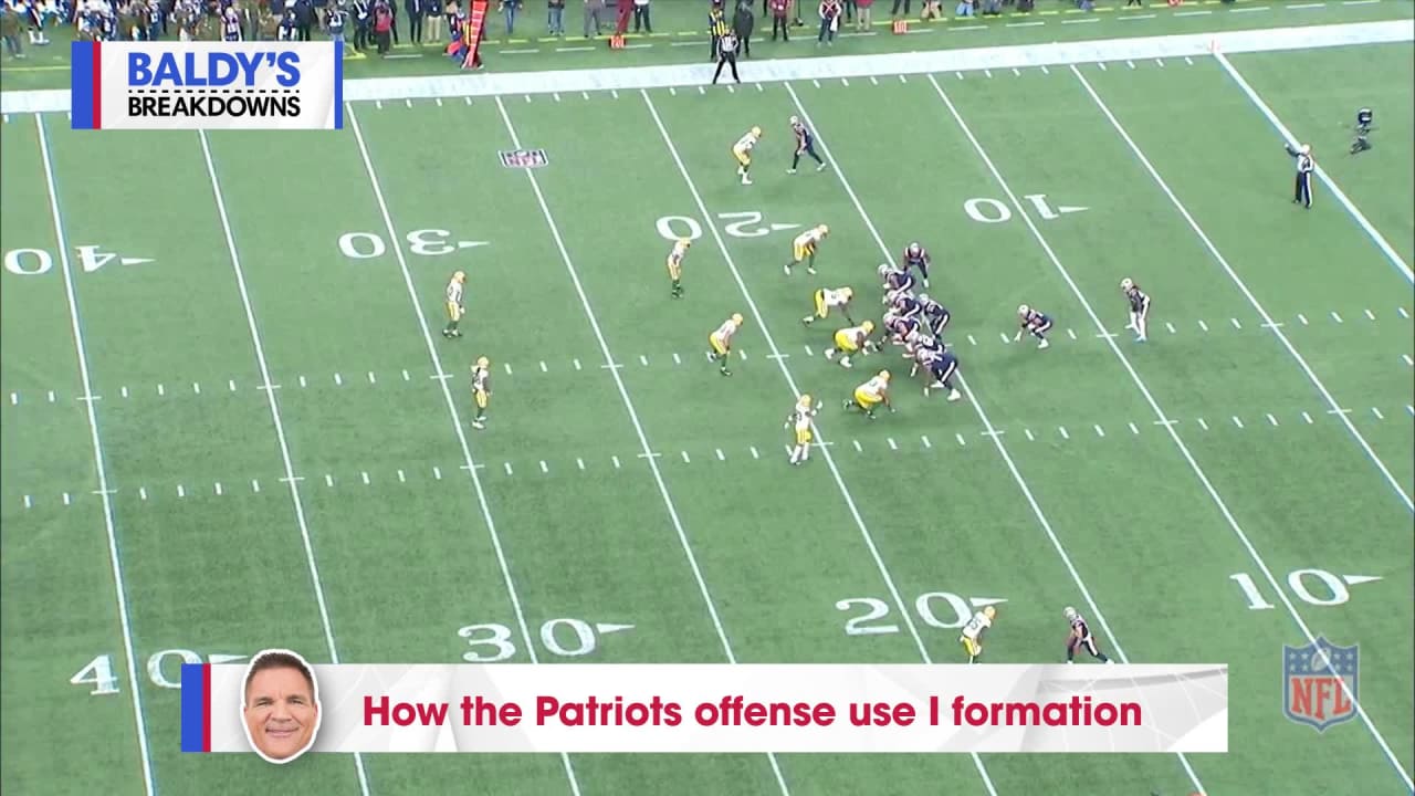 How the New England Patriots offense use I formation in Week 9 | Baldy ...