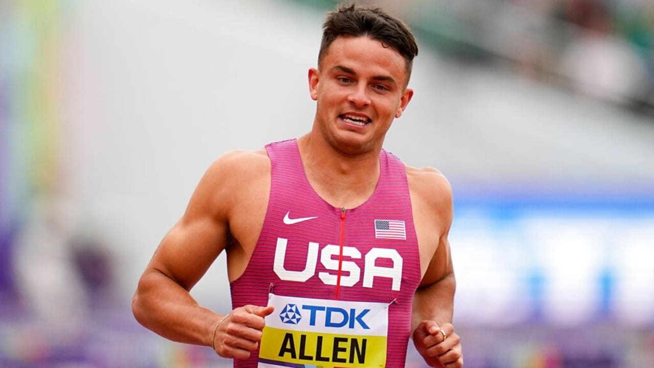 Devon Allen prepares for Eagles training camp after disappointing ...
