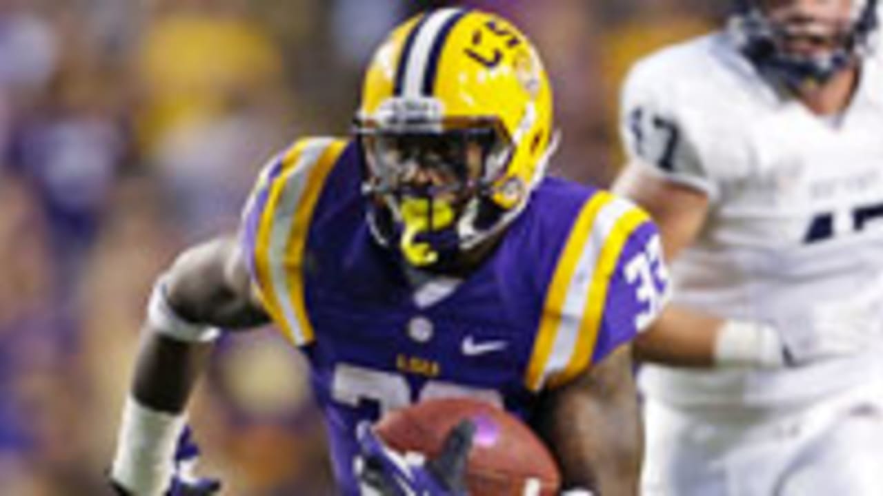 LSU RB Jeremy Hill may be done backing up Alfred Blue