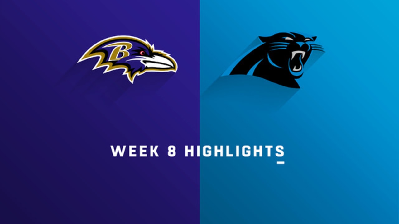 Ravens vs. Panthers highlights | Week 8