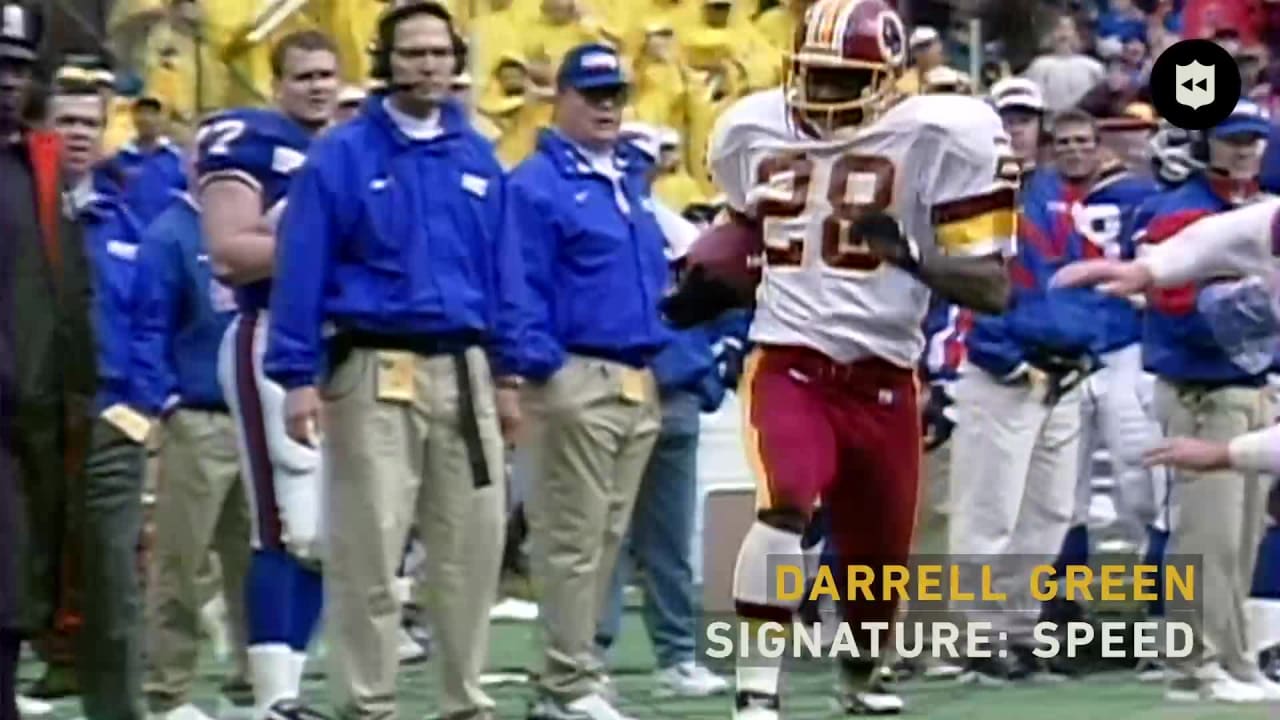 NFL Throwback: Washington Redskins cornerback Darrell Green's signature ...