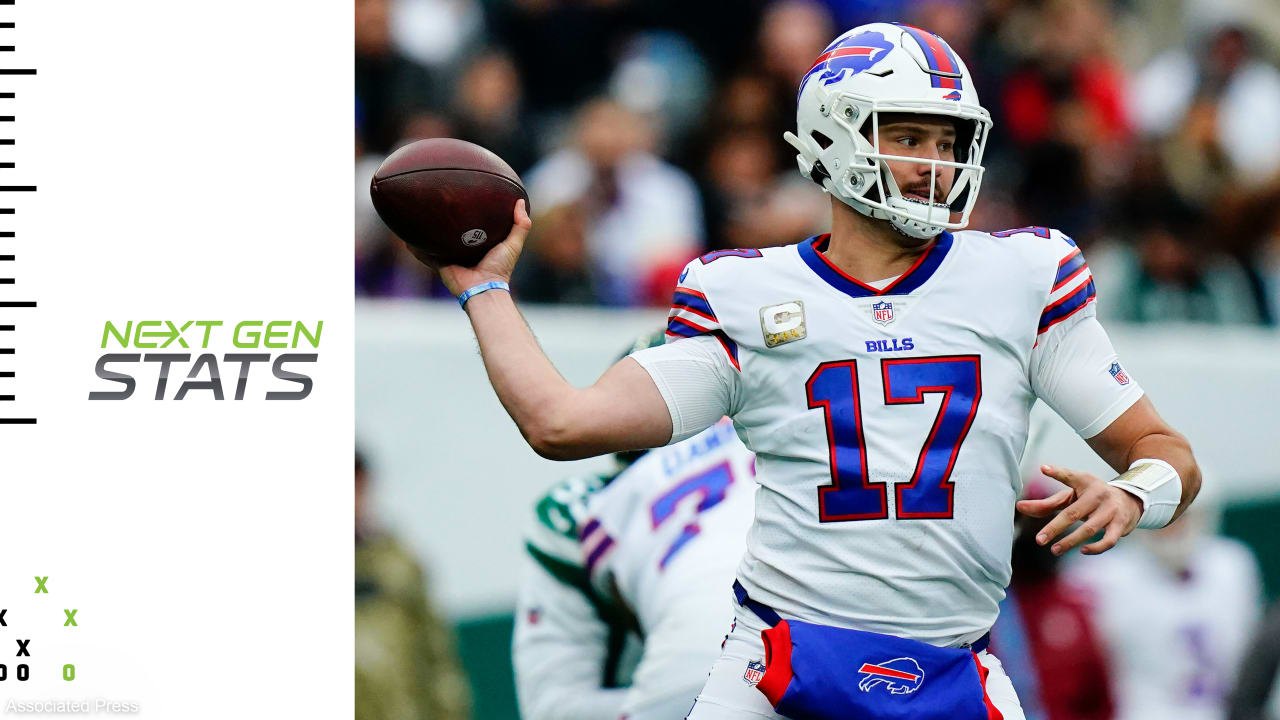 Next Gen Stats: Buffalo Bills quarterback Josh Allen’s 5 most ...