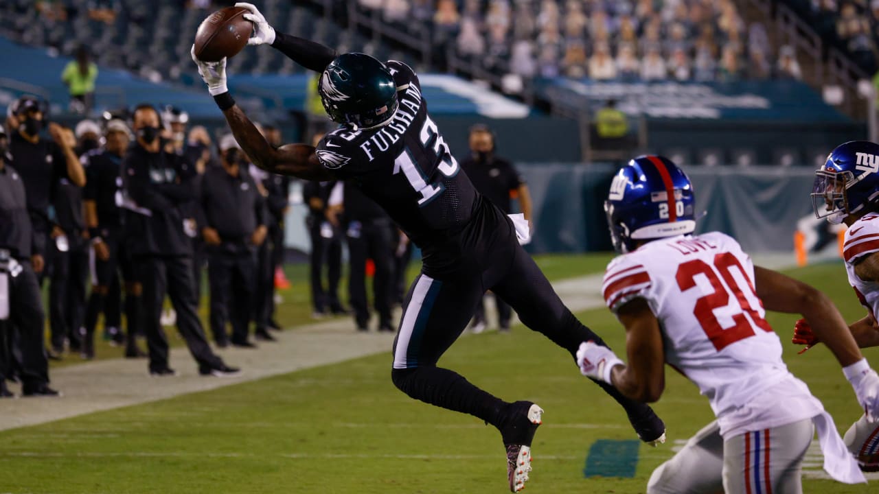 Philadelphia Eagles wide receiver Travis Fulgham twists for 40-yard ...