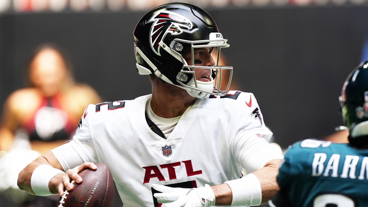 Matt Ryan's first pass of 2021 pinpoints Calvin Ridley for 16 yards