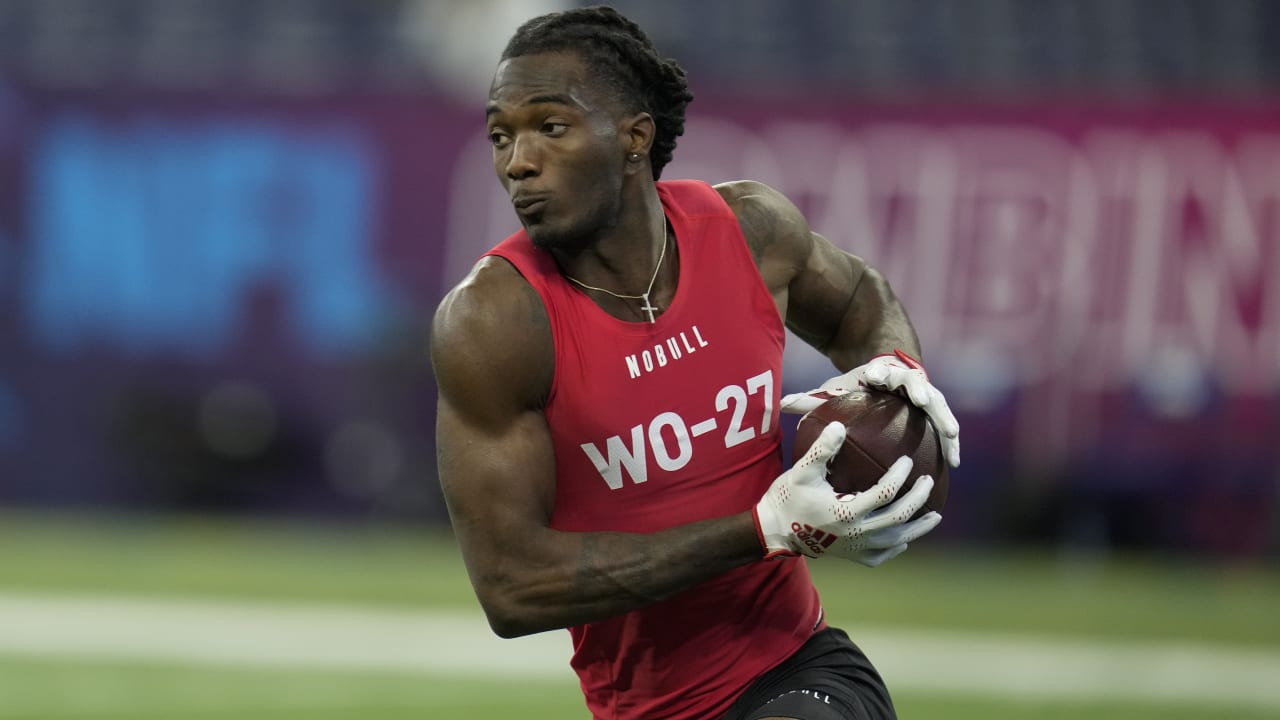 Louisiana WR Michael Jefferson, a 2023 NFL Draft prospect, involved in ... Louisiana WR Michael Jefferson, a 2023 NFL Draft prospect, involved in ...