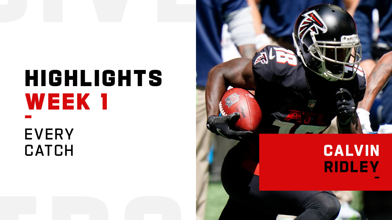 Every catch from Atlanta Falcons wide receiver Calvin Ridley's 2-TD ...