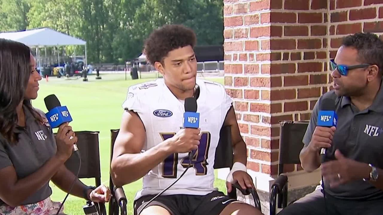 Baltimore Ravens safety Kyle Hamilton on being a leader entering Year 2
