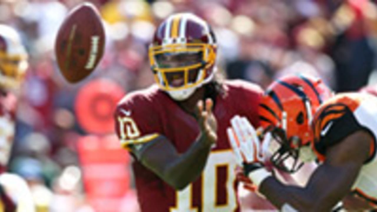 RGIII not sweating hits in Washington Redskins return