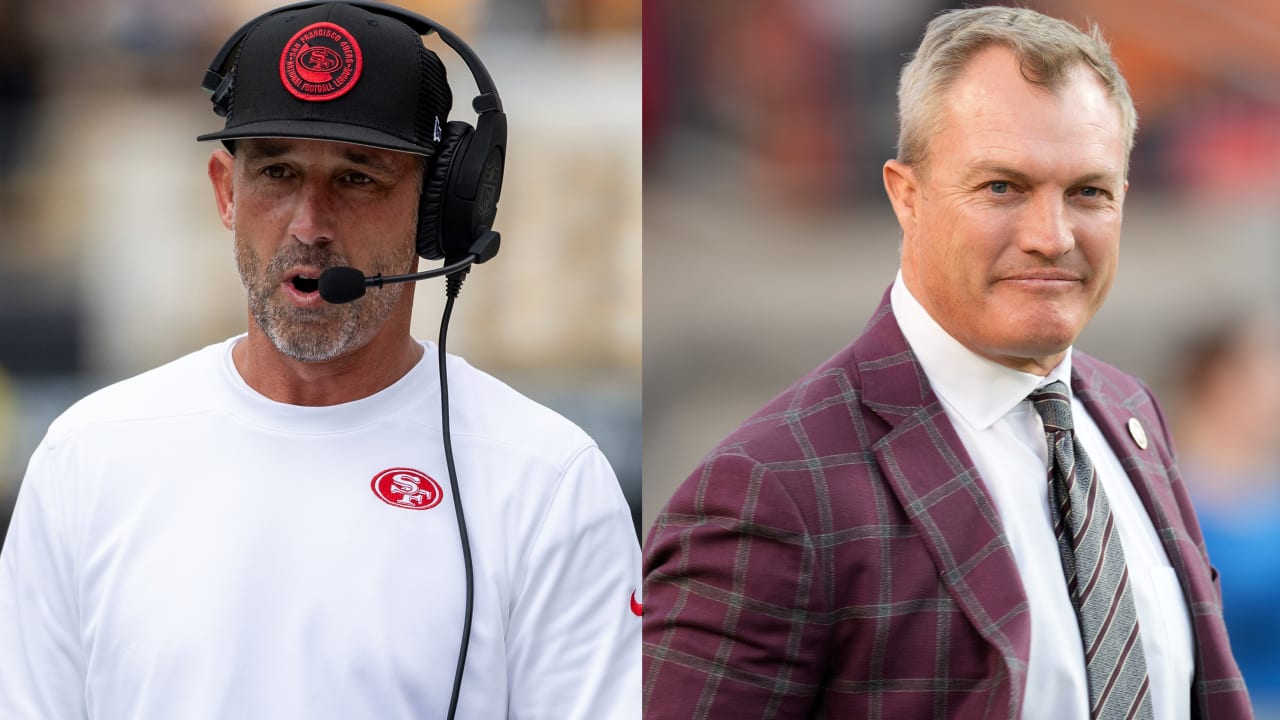 Niners sign head coach Kyle Shanahan, general manager John Lynch to ...