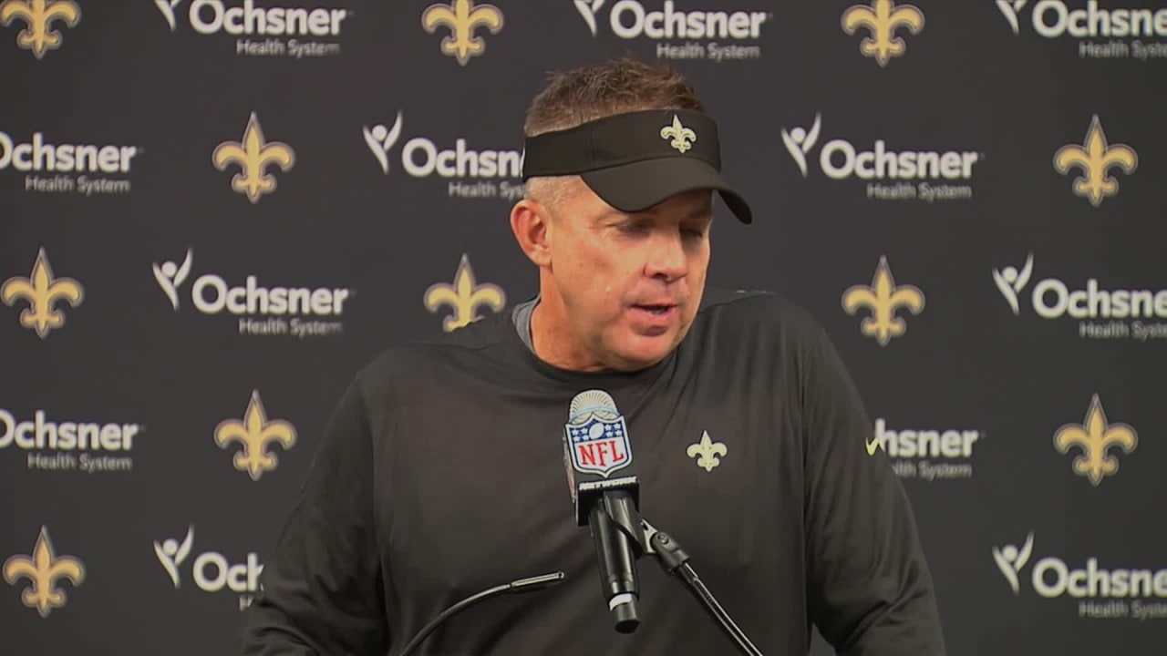 Saints postgame press conference