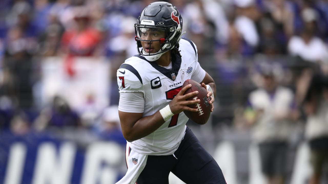 Texans QB C.J. Stroud (right shoulder) active vs. Colts