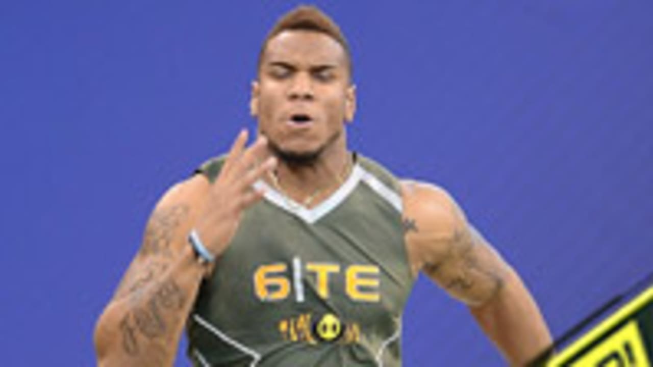 Eric Ebron models his game, training after the best