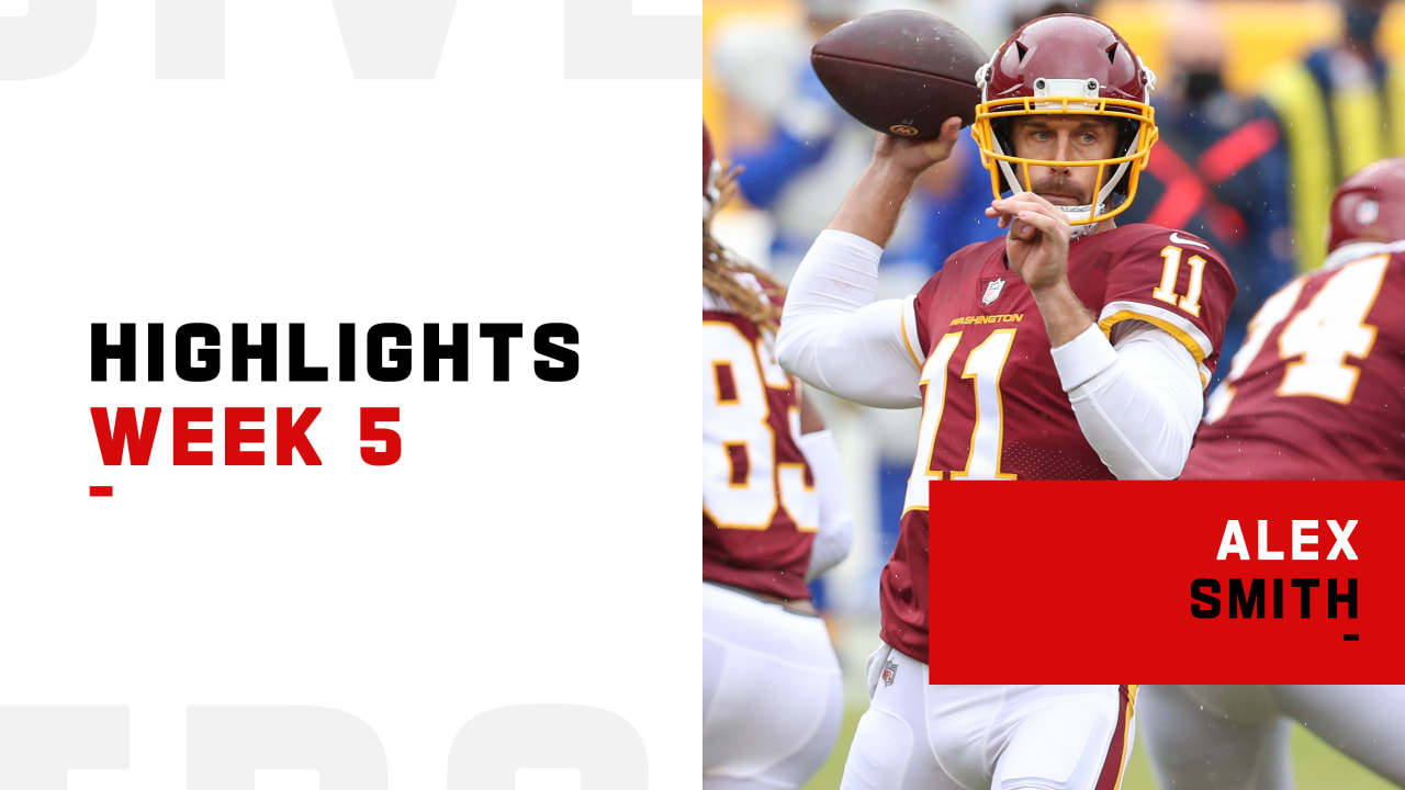 Watch Washington Football Teams quarterback Alex Smith's best throws ...
