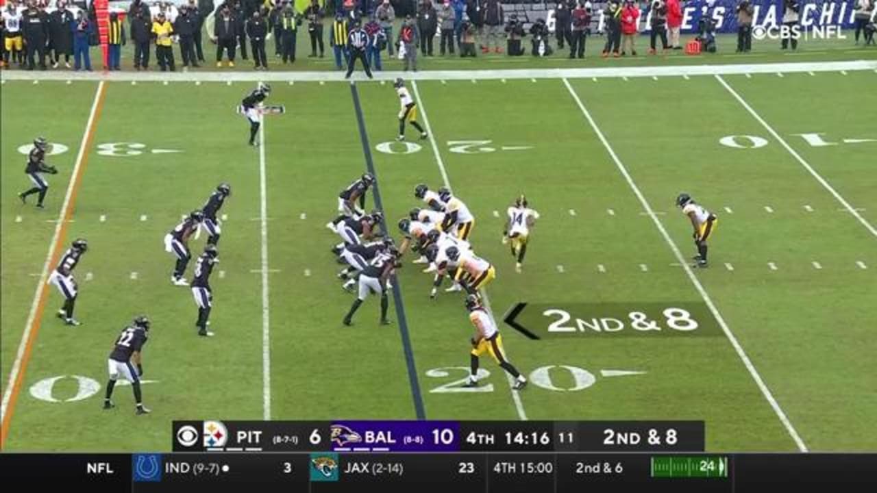 Pittsburgh Steelers' double-reverse trickery results in 17-yard gain by ...