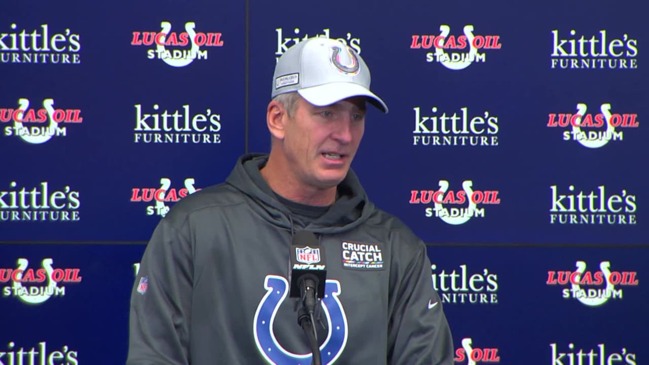 Colts postgame press conference