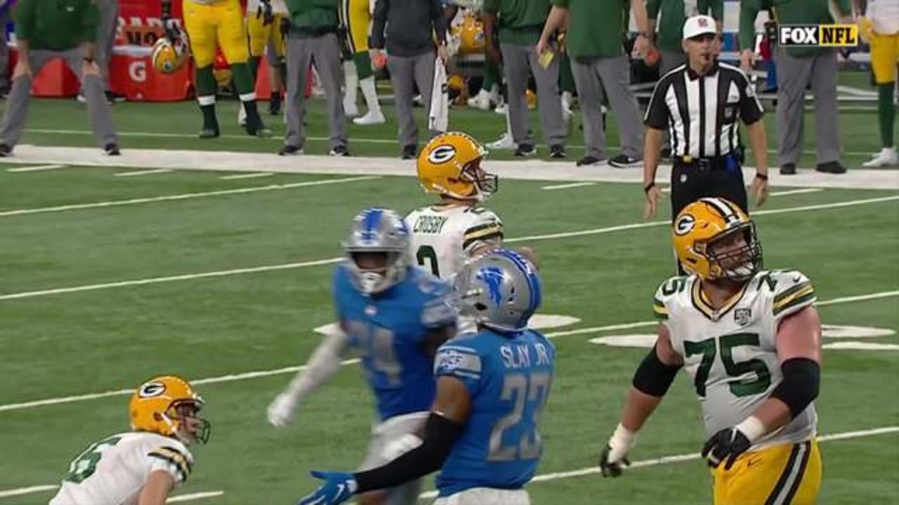 Mason Crosby shanks extra point