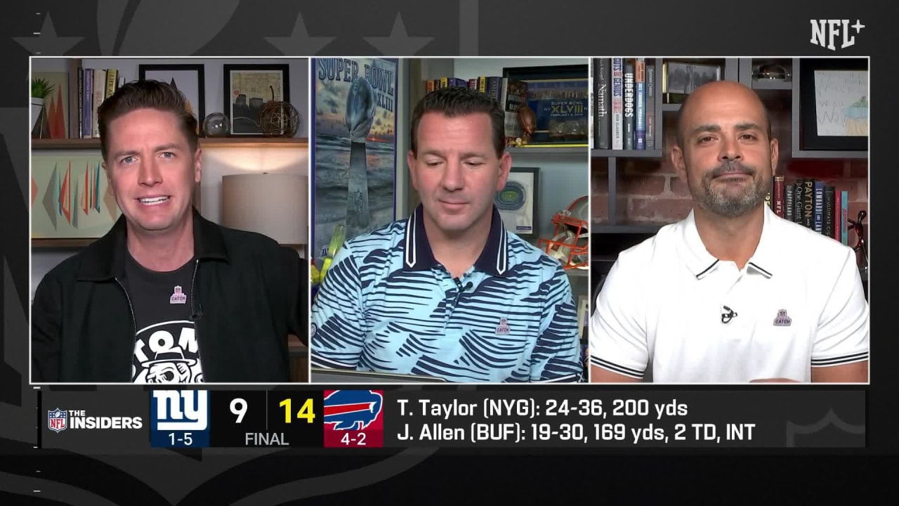 NFL Network Insiders Mike Garafolo: Frustrations are running high for New York Giants after 'SNF ...