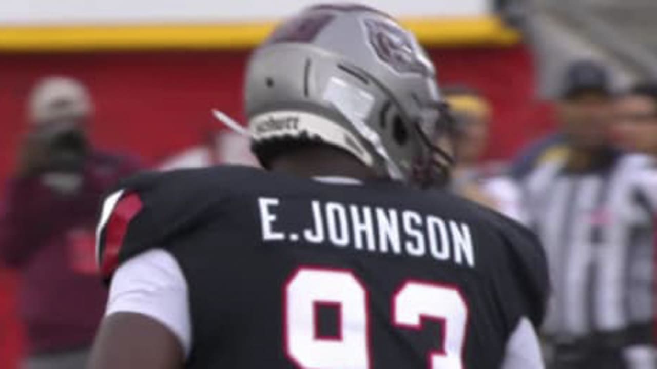 Missouri State defensive lineman Eric Johnson's ferocious bullrush ...
