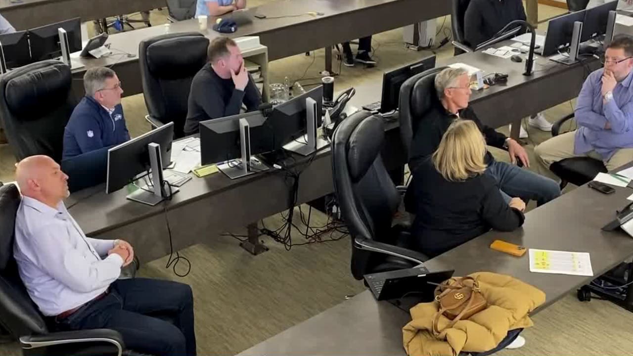 Take a look inside Seattle Seahawks' draft room | 'NFL Draft Center'